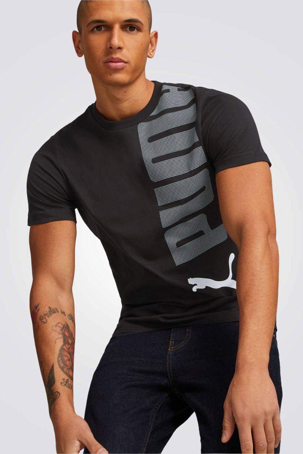 טישרט לגבר ESS LOGO LAB Tee בצבע שחור PUMA – MASHBIR//365